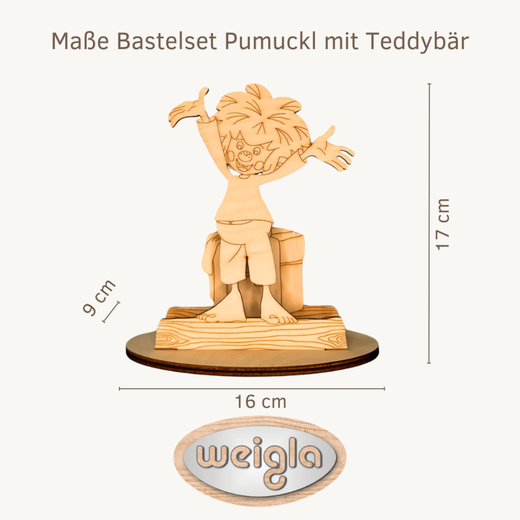 Bastelset Pumuckl mit Geschenk | WEIGLA